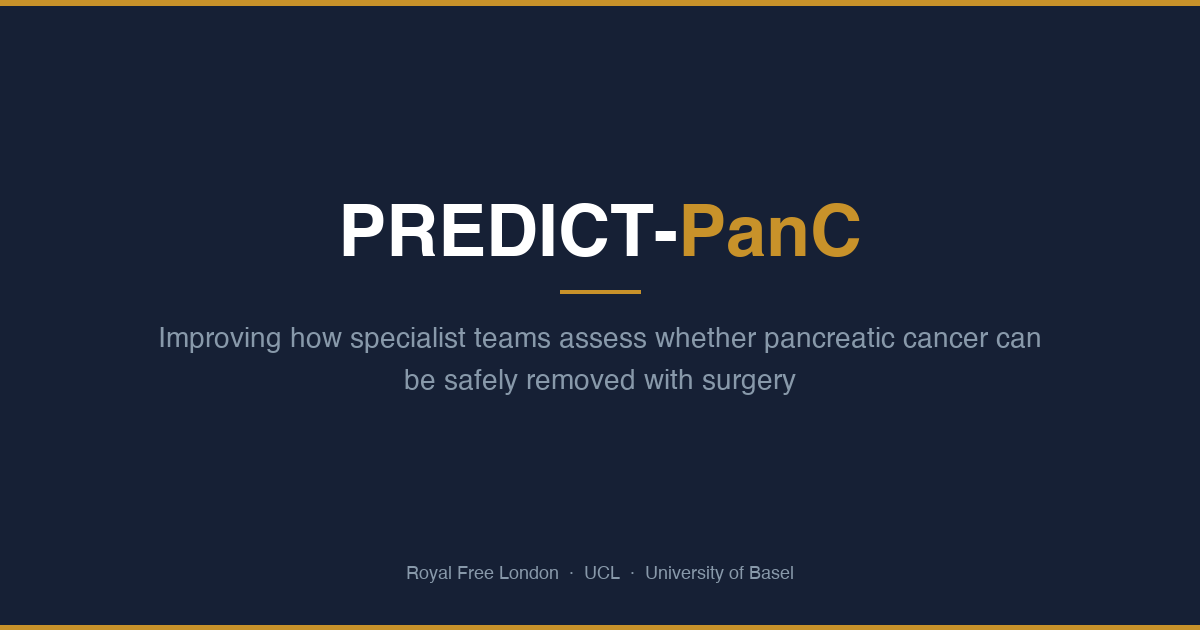 PREDICT-PanC | Patient Information